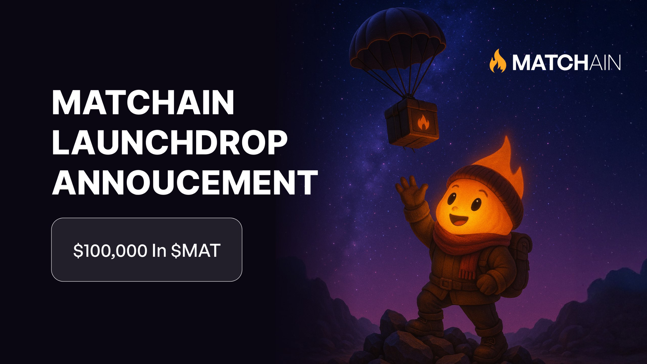 Matchain Launchdrop (MAT) Launchdrop – Community Token Distribution | ChainGPT Pad